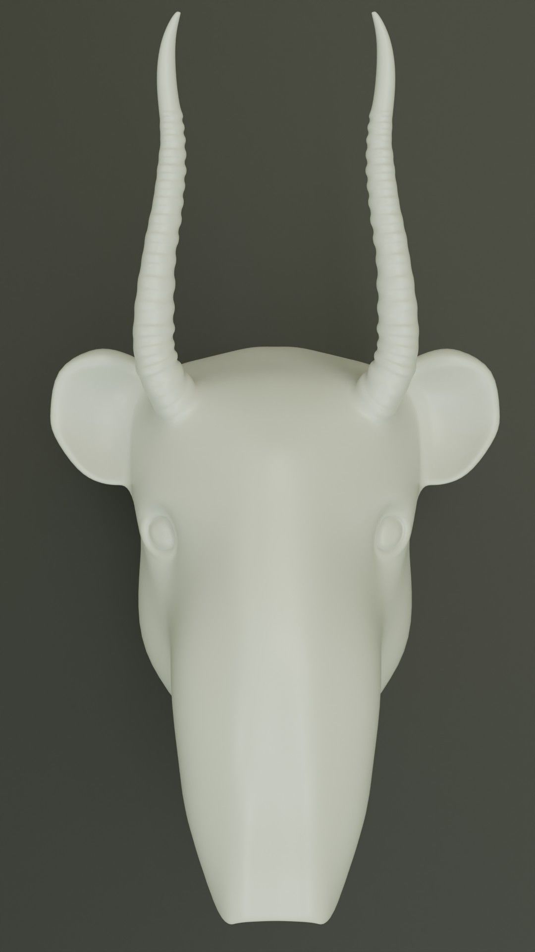 Saiga tatarica antylope Steppe suhak 3D model 3D printable | CGTrader
