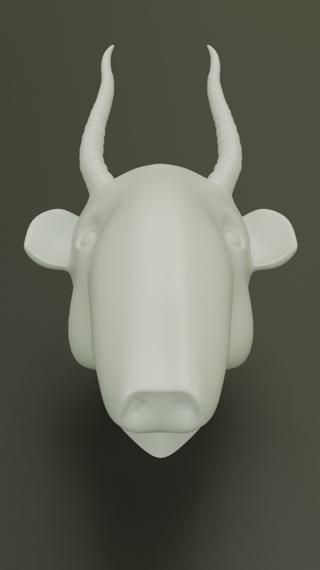 Saiga tatarica antylope Steppe suhak 3D model 3D printable | CGTrader