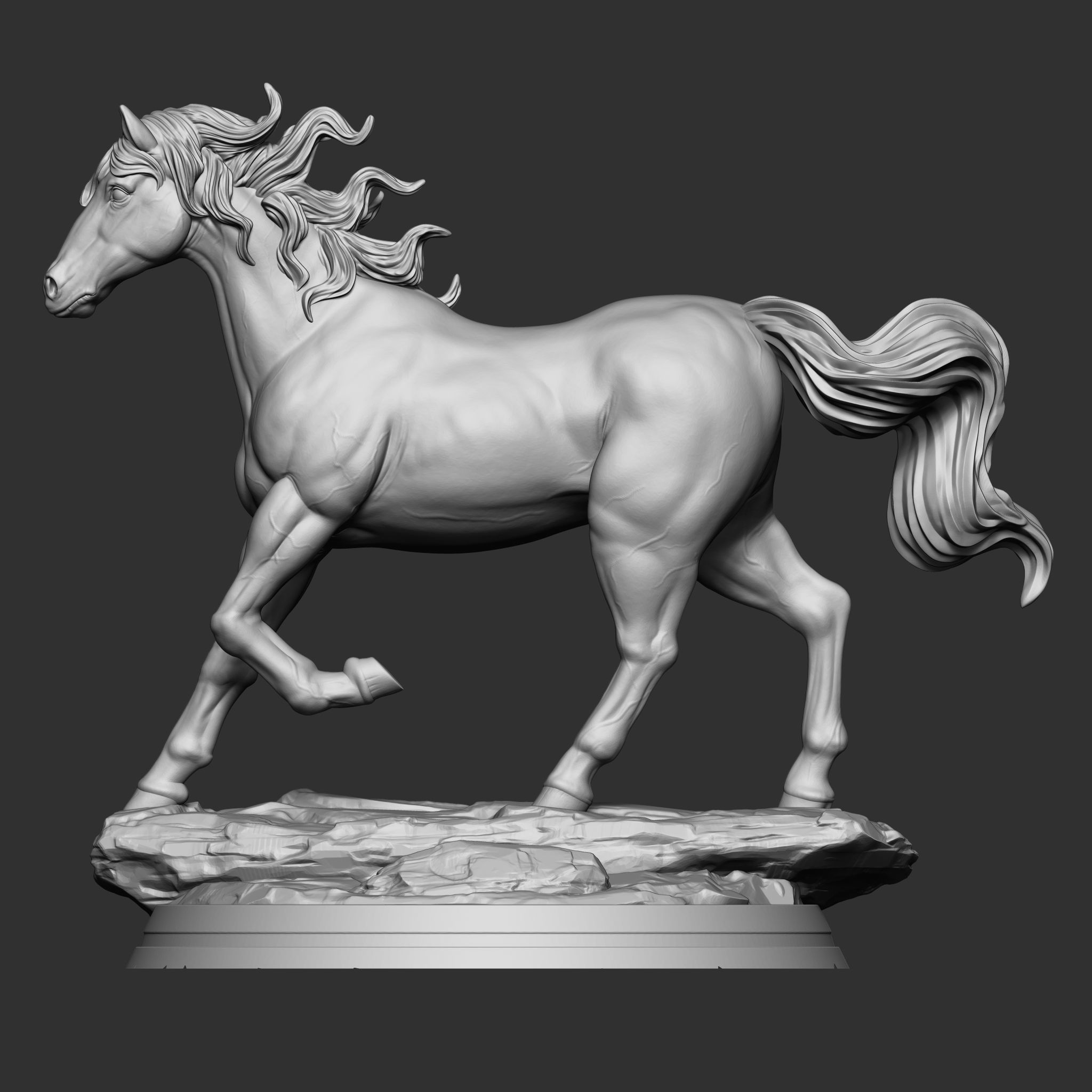 HORSE 3D model 3D printable | CGTrader
