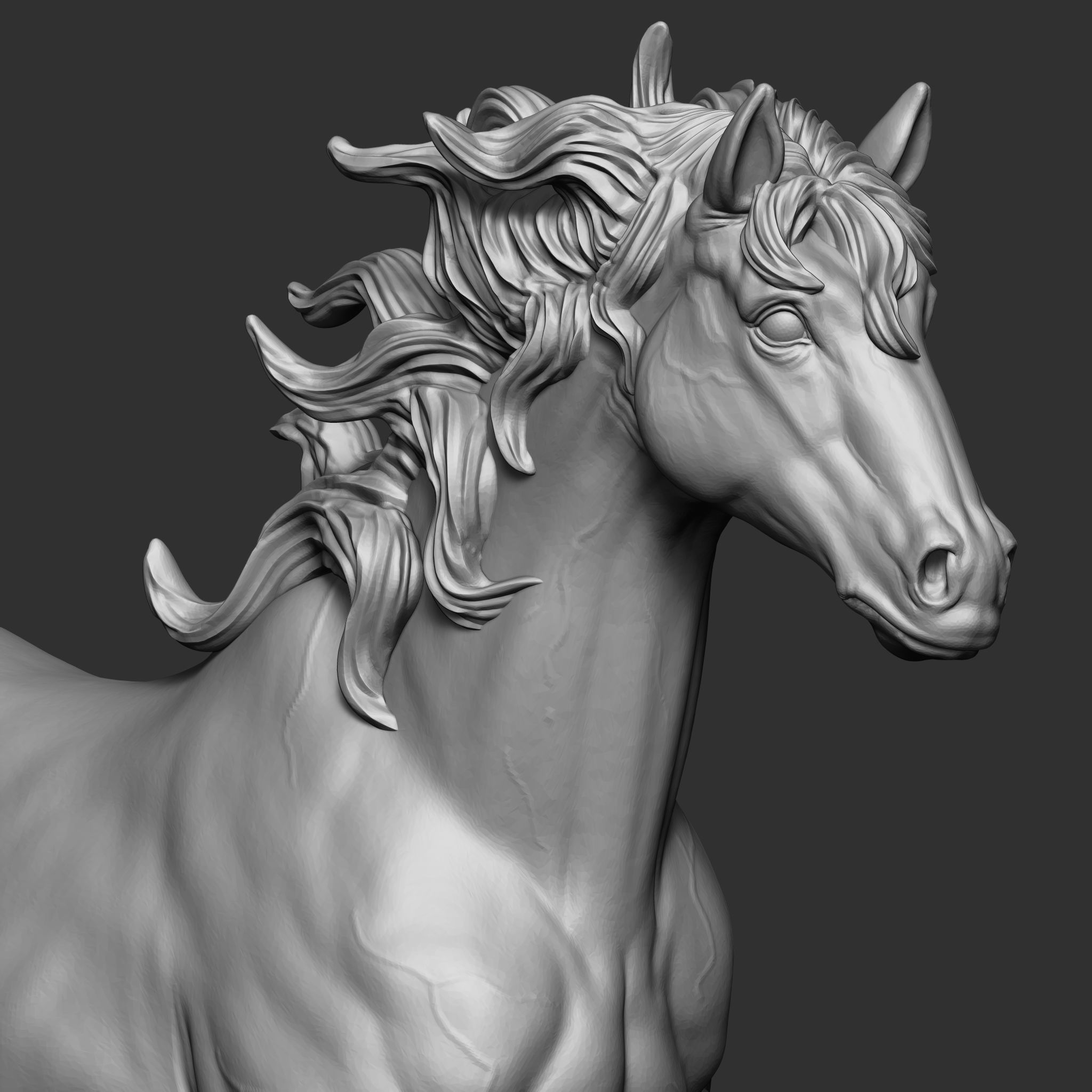 HORSE 3D model 3D printable | CGTrader
