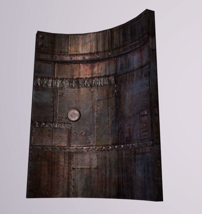 3D model Arch Walls Furnace VR / AR / low-poly | CGTrader