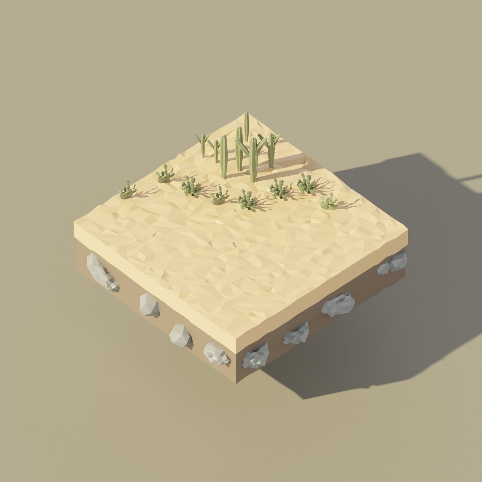 3D model Low Poly Full Nature Assets VR / AR / low-poly | CGTrader