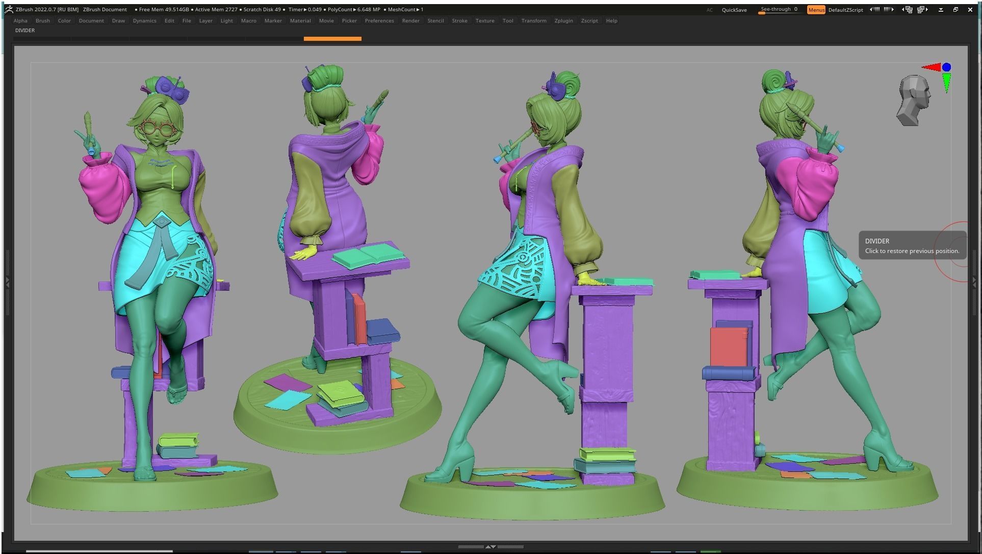 Legend of Zelda Purah 3D model 3D printable | CGTrader