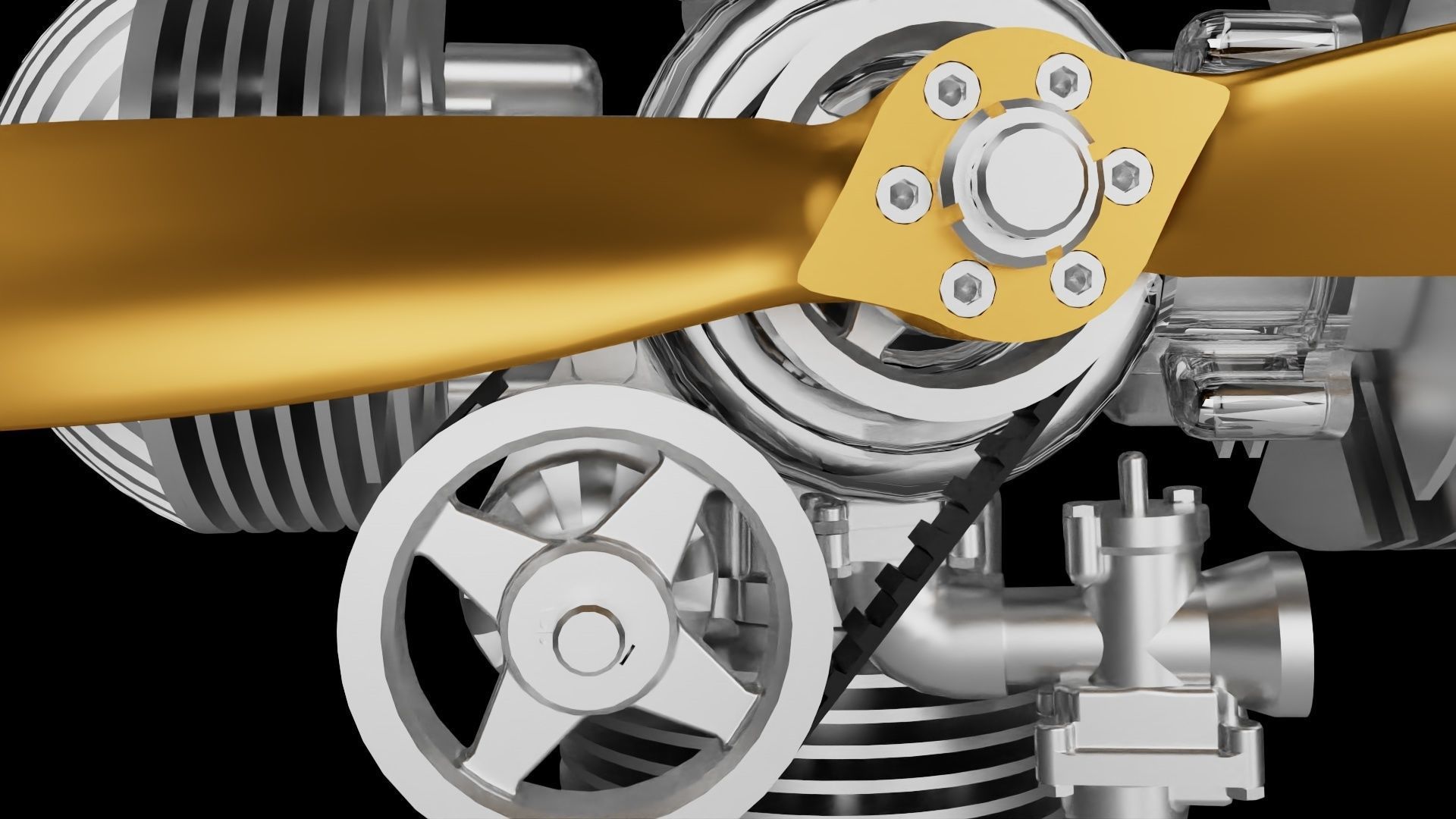 Aerospace engine X-Engine 3D model | CGTrader