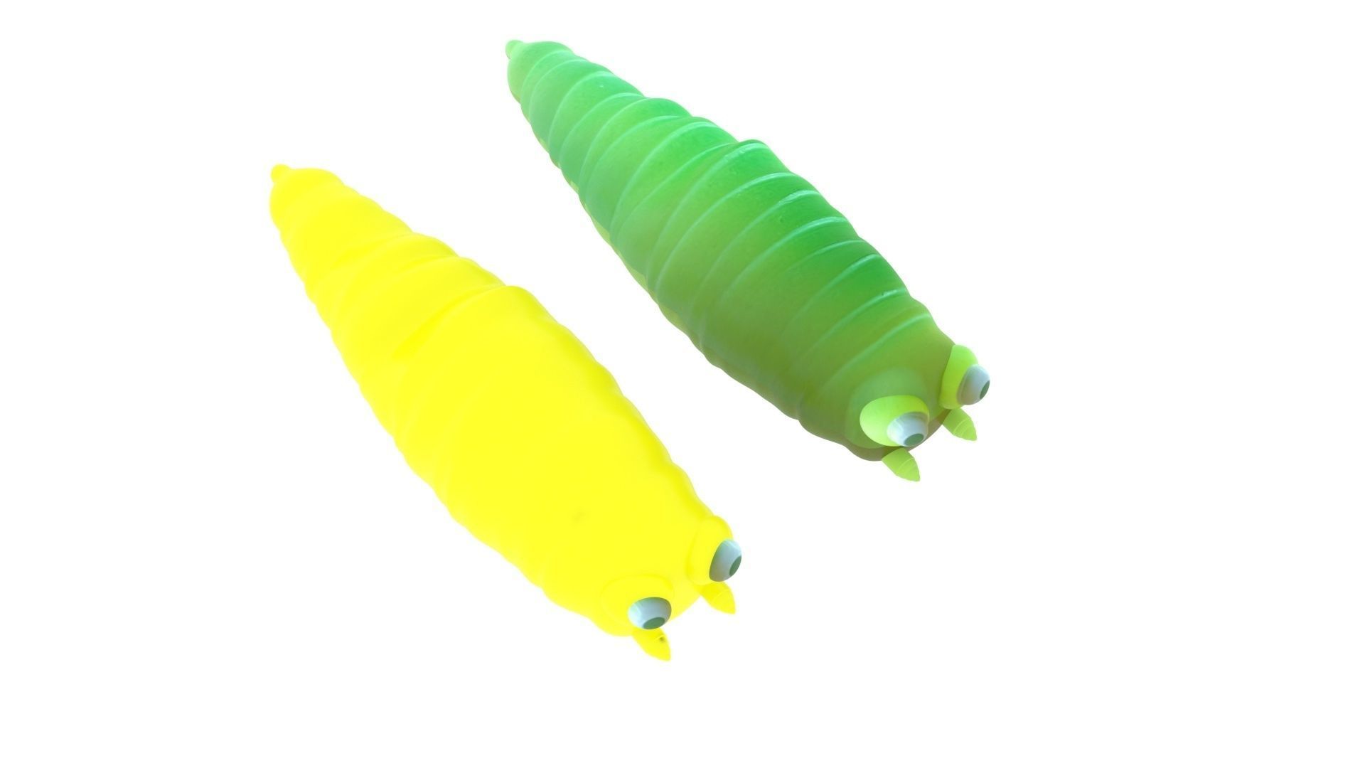 Antistress Squish Worms 3D model | CGTrader