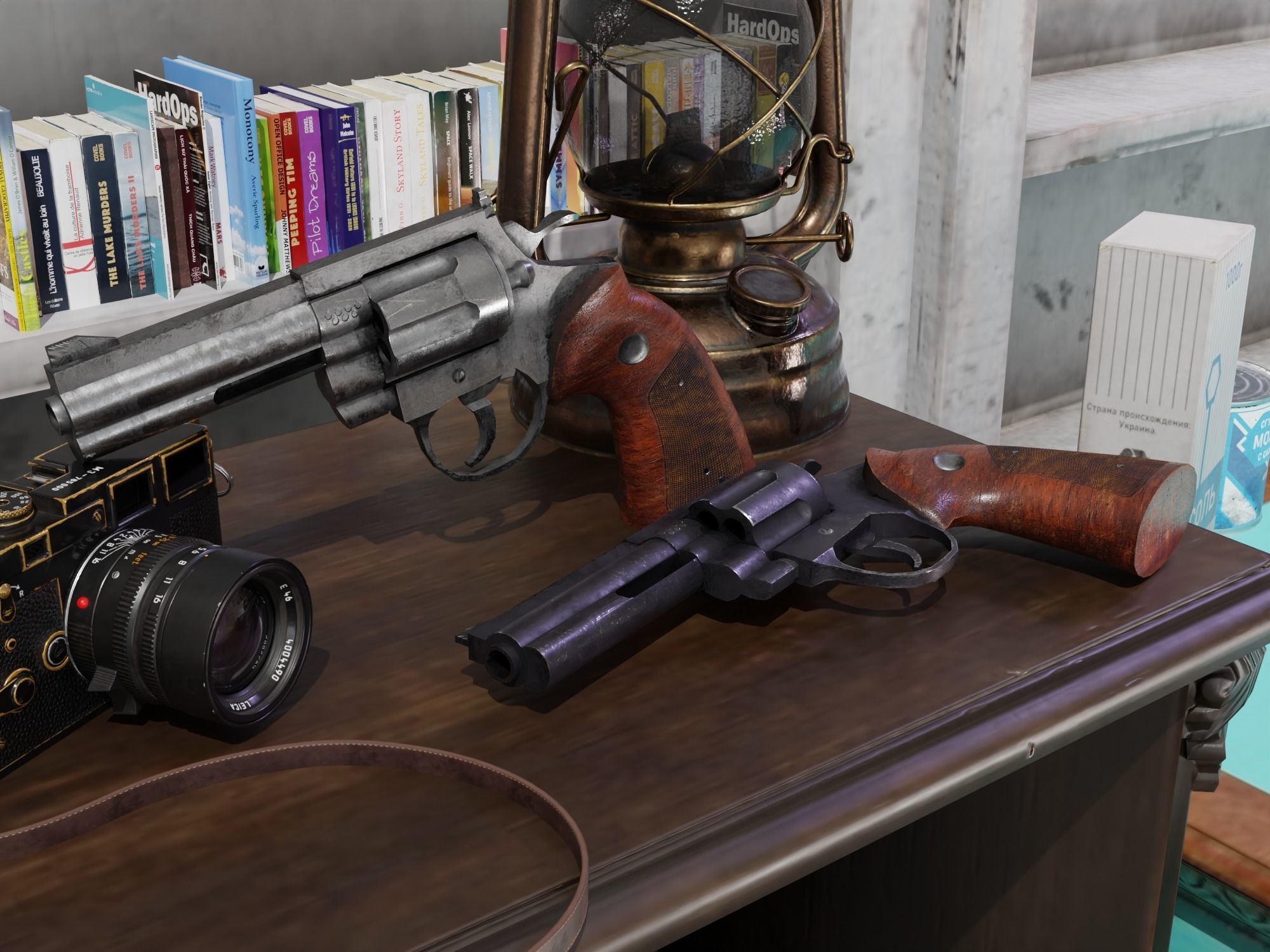 3D model Colt-Python Revolver FBX-2048px VR / AR / low-poly | CGTrader