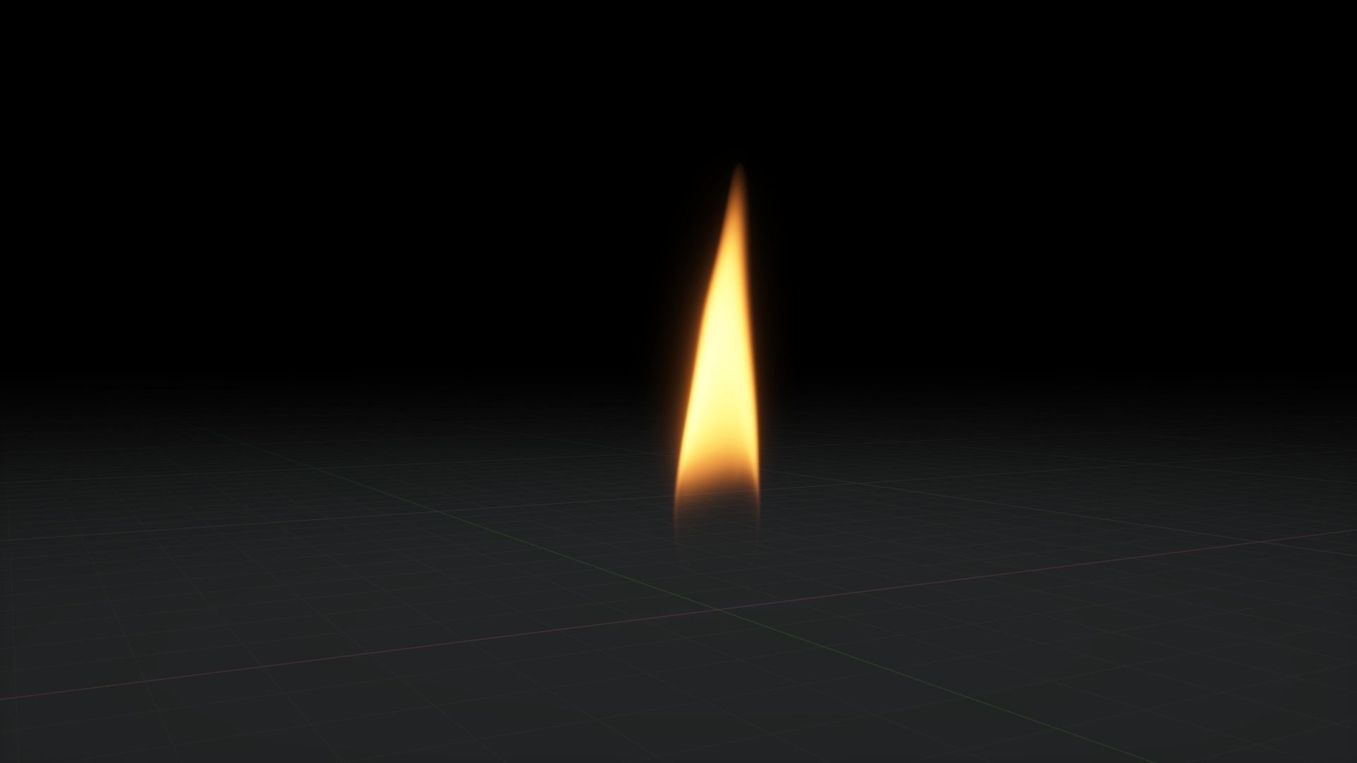 Candle Flame 3D Animation 500 Frames 3D model animated | CGTrader