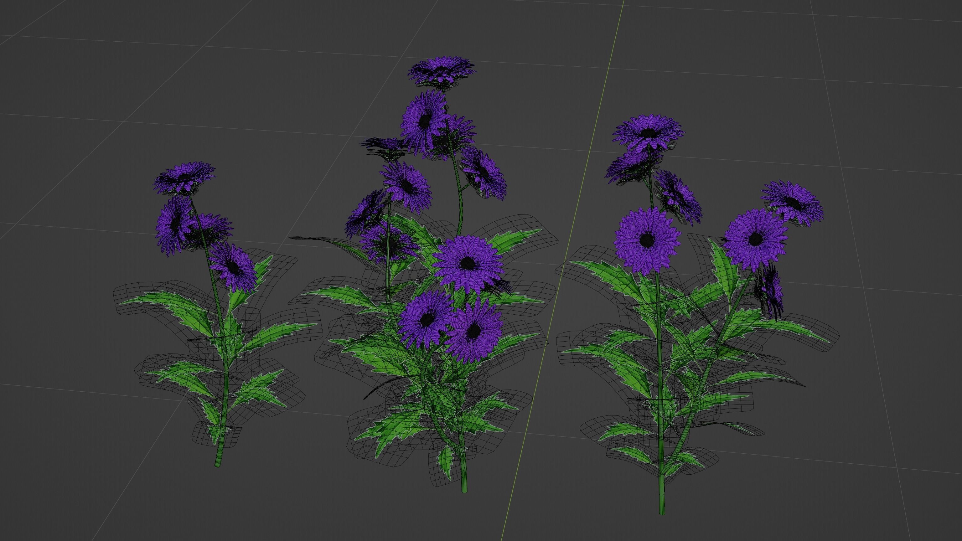 3d Flower Plant 3D model | CGTrader