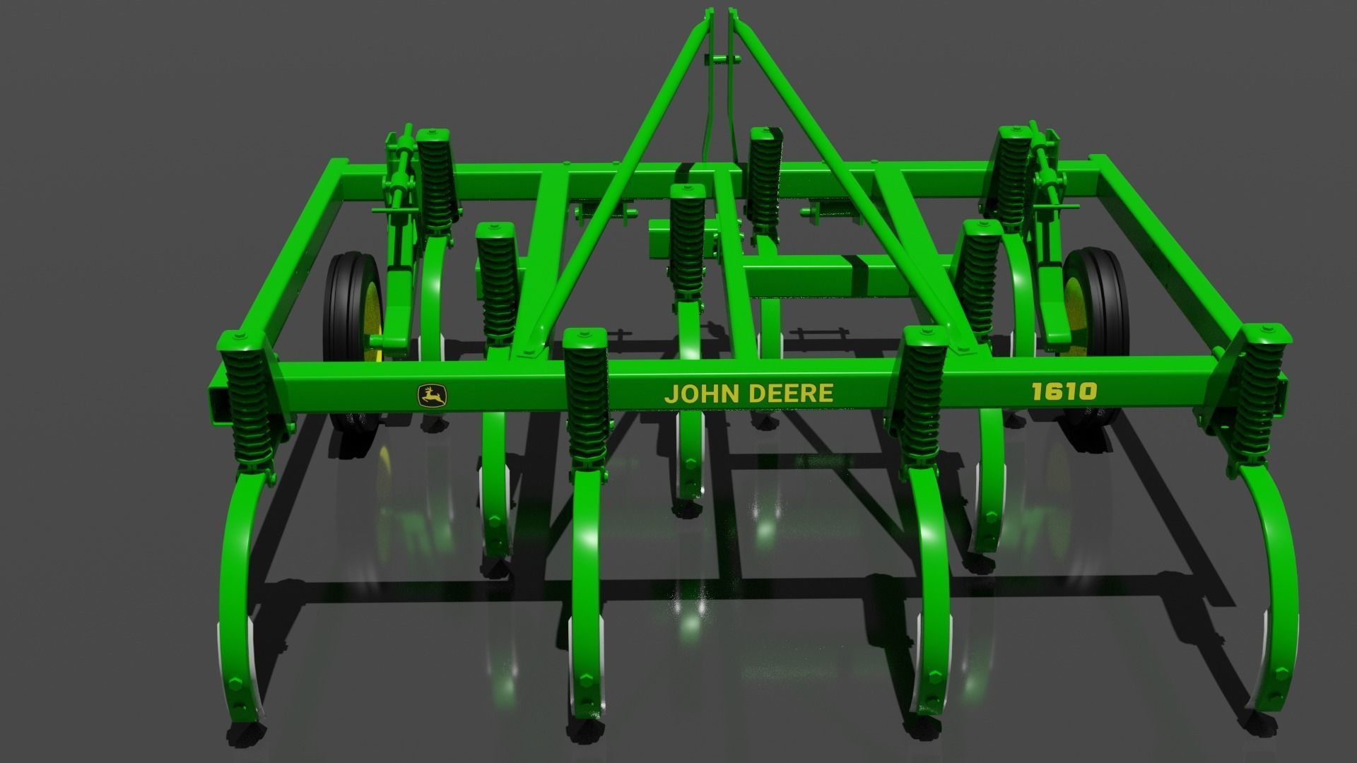 John Deere 1610 Chisel Plow 3D model | CGTrader