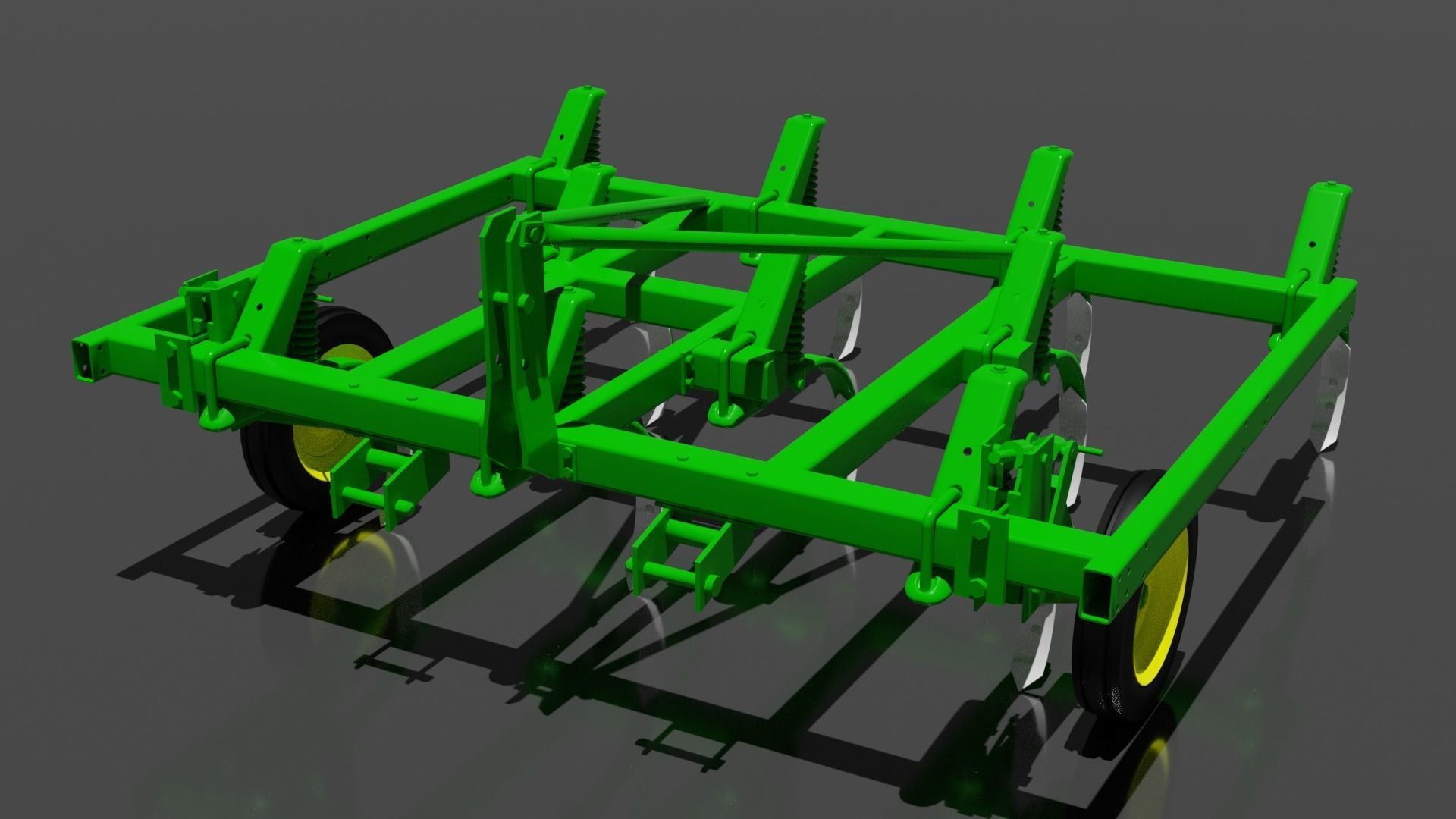John Deere 1610 Chisel Plow 3D model | CGTrader