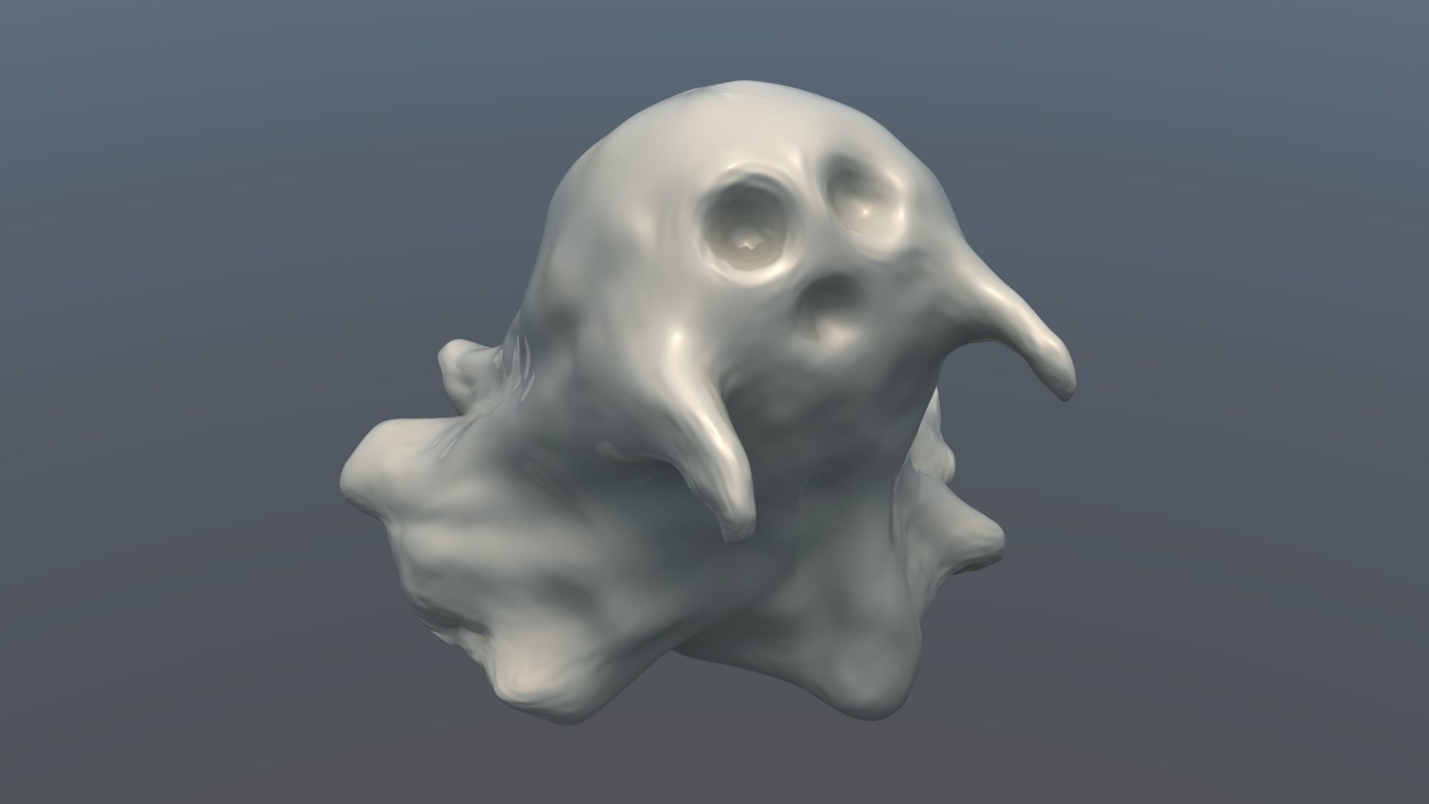 Lil Ghost 3D model 3D printable | CGTrader