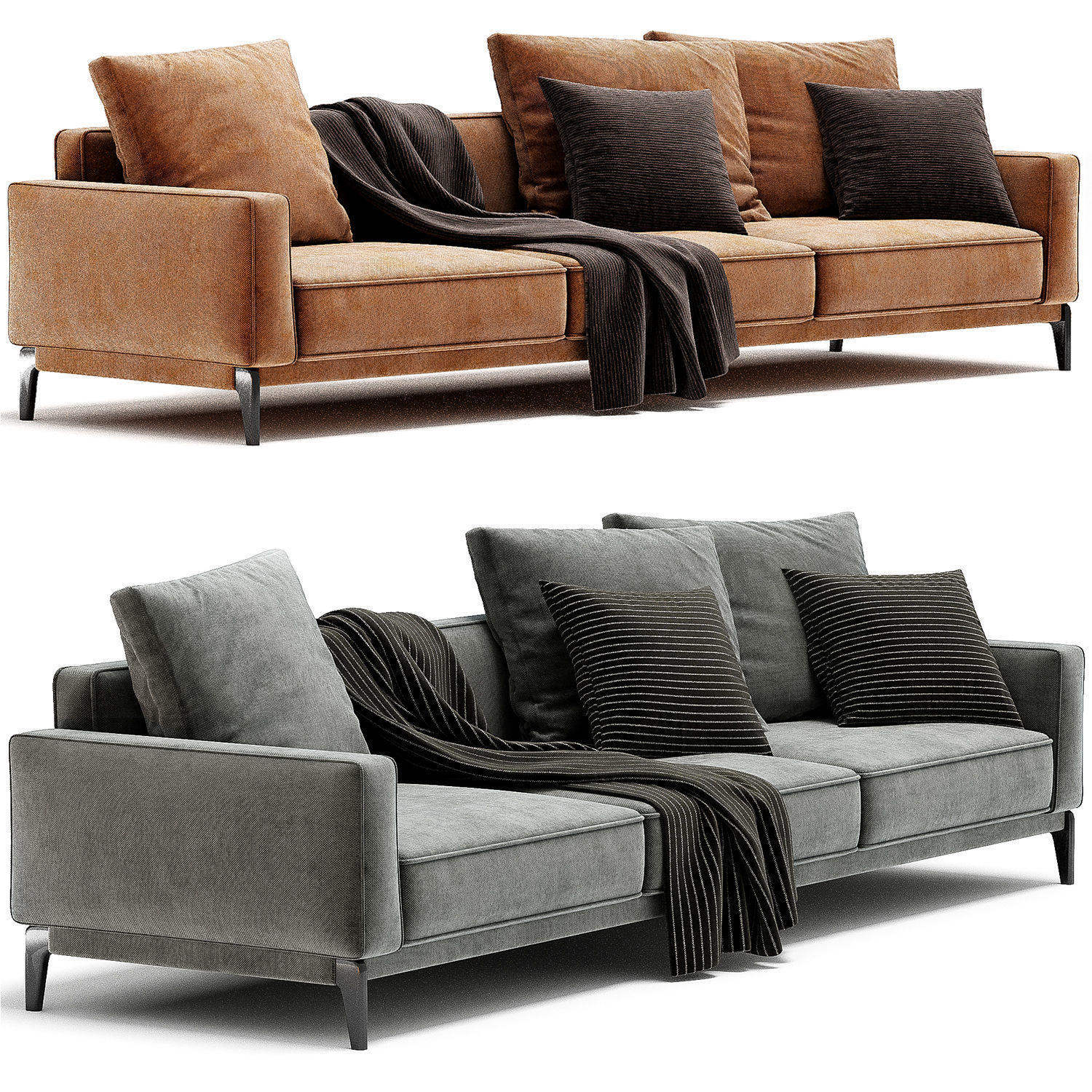 ROMEO COMPACT Sofa Flexform 3D model | CGTrader