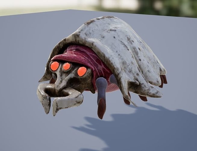 3D model Alien bug VR / AR / low-poly | CGTrader