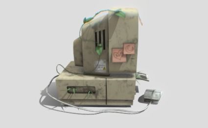 3D model Detailed Old PC VR / AR / low-poly | CGTrader
