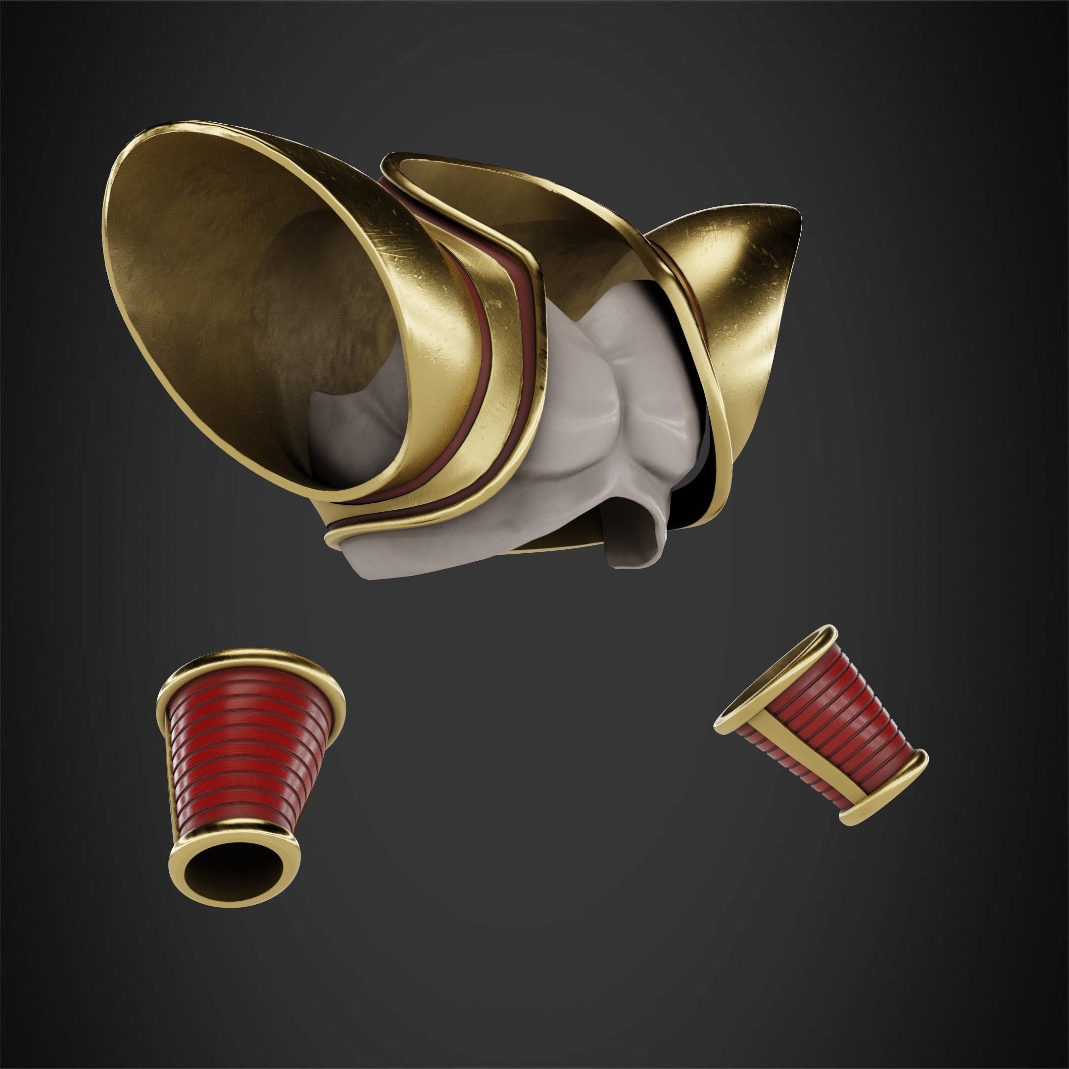 Dragon Ball Baby Vegeta Armor for Cosplay 3D model 3D printable | CGTrader