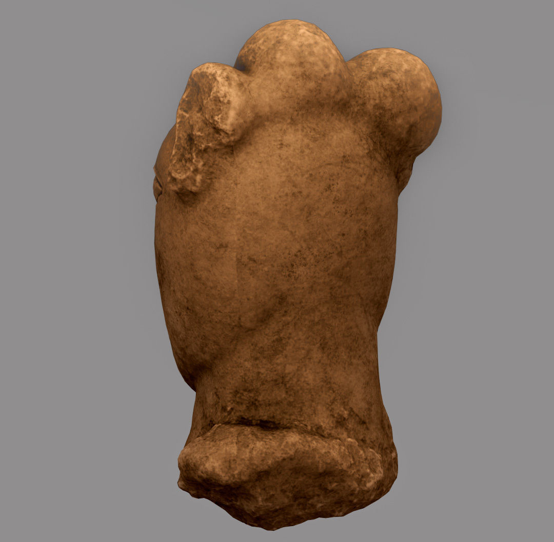 3D model African Nok Head VR / AR / low-poly | CGTrader