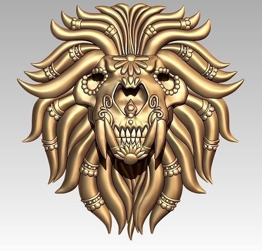 Skeleton Zodiac Leo 3D model 3D printable | CGTrader
