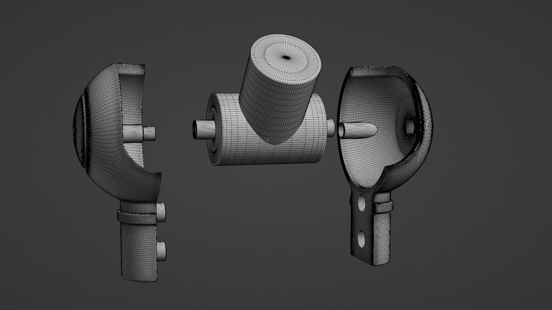 Robot joints 3D model | CGTrader