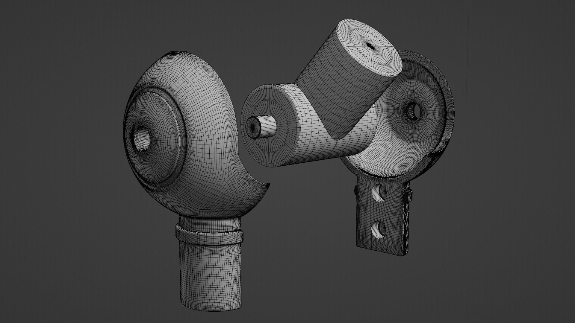 Robot joints 3D model | CGTrader