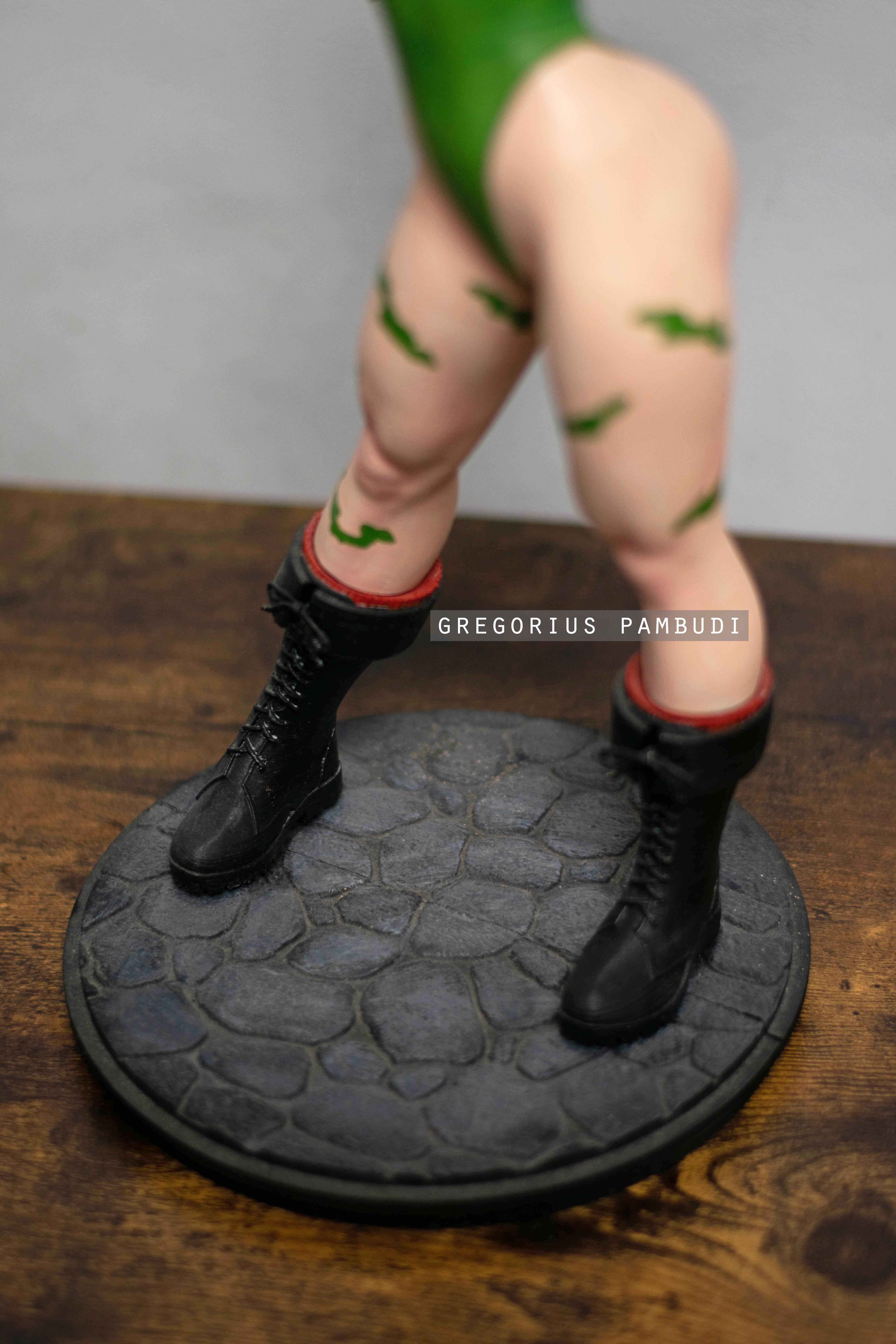 Cammy Street Fighter Fan Art Statue 3d Printable 3D model 3D printable | CGTrader
