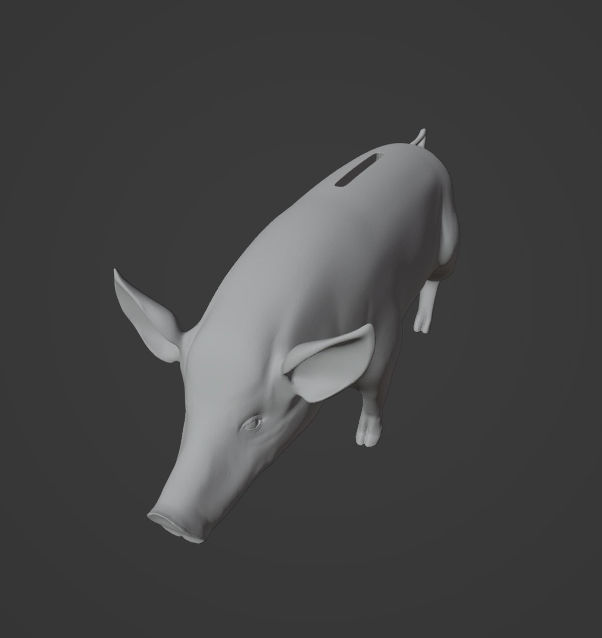 Realistic Piggy Bank 3D model 3D printable | CGTrader