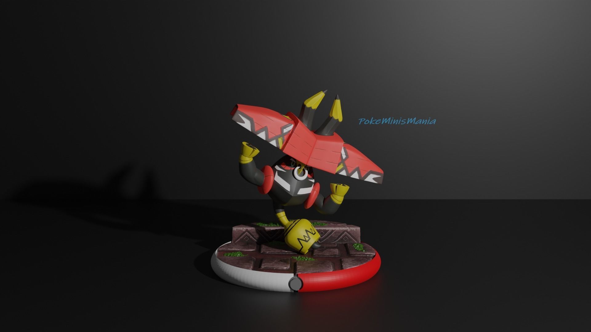 Tapu Koko Lele Fini and Bulu 3D print model 3D model 3D printable ...