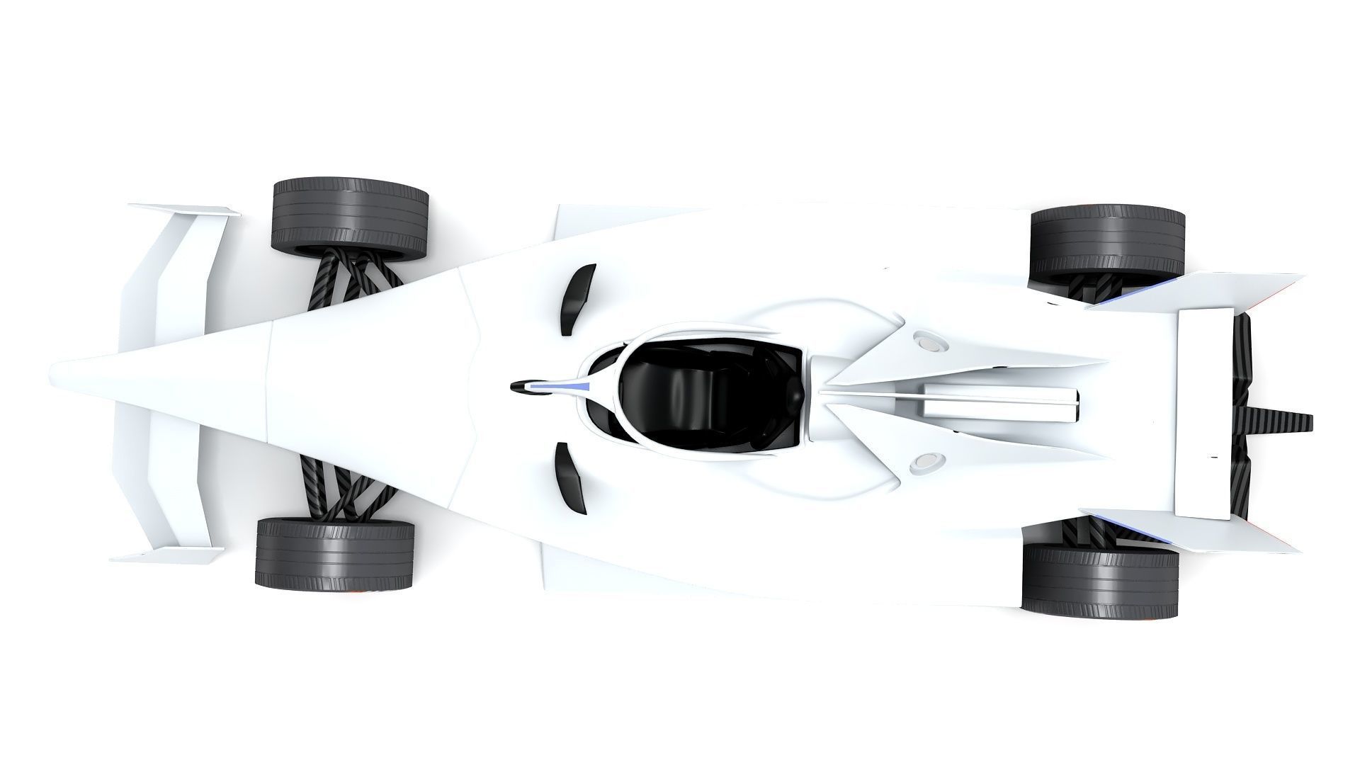 Gen3 Formula E Race Car Season 2022 - 2023 white 3D model | CGTrader