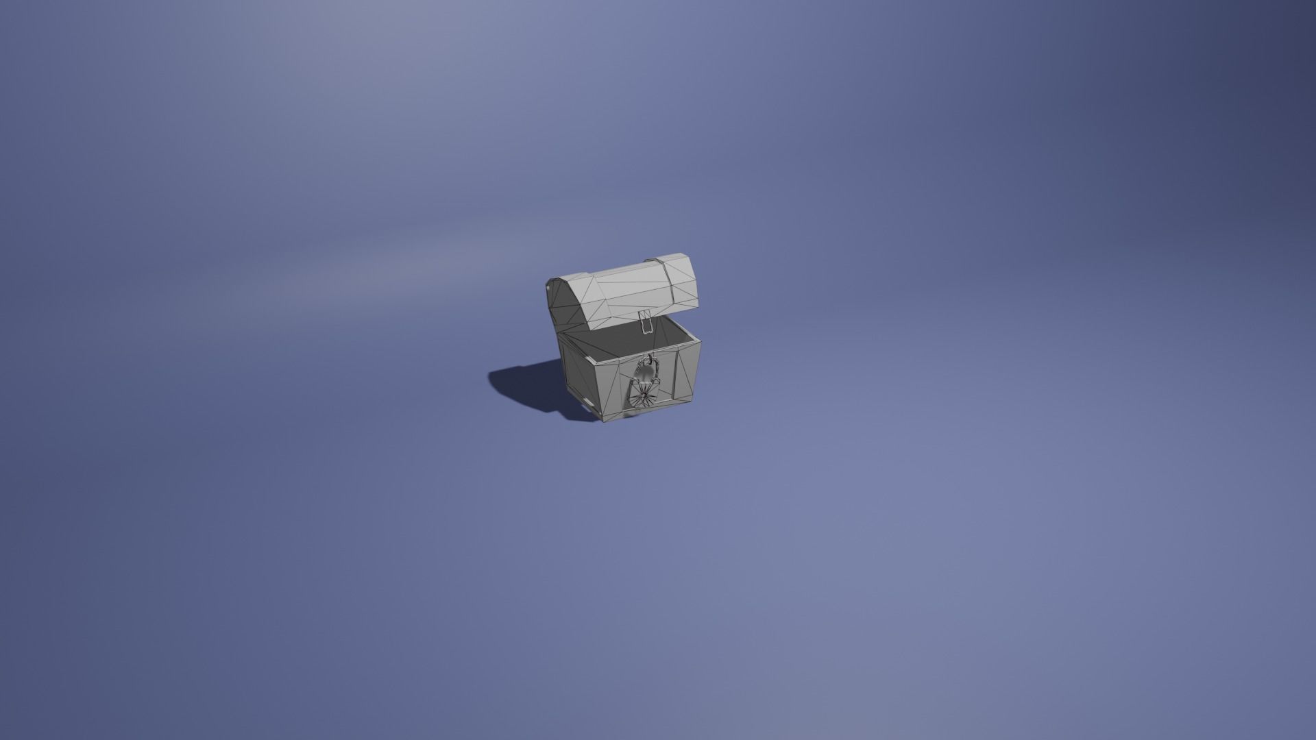 3D model Stylized chest VR / AR / low-poly | CGTrader