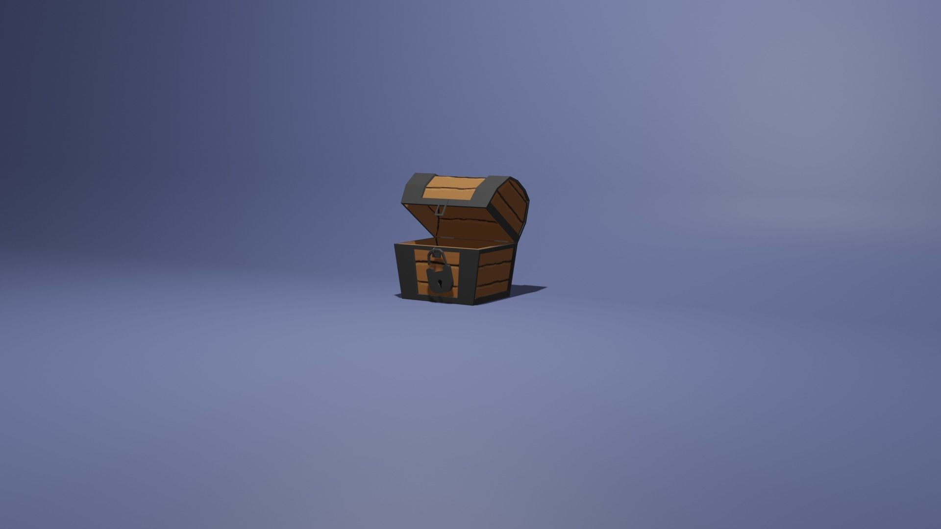 3D model Stylized chest VR / AR / low-poly | CGTrader