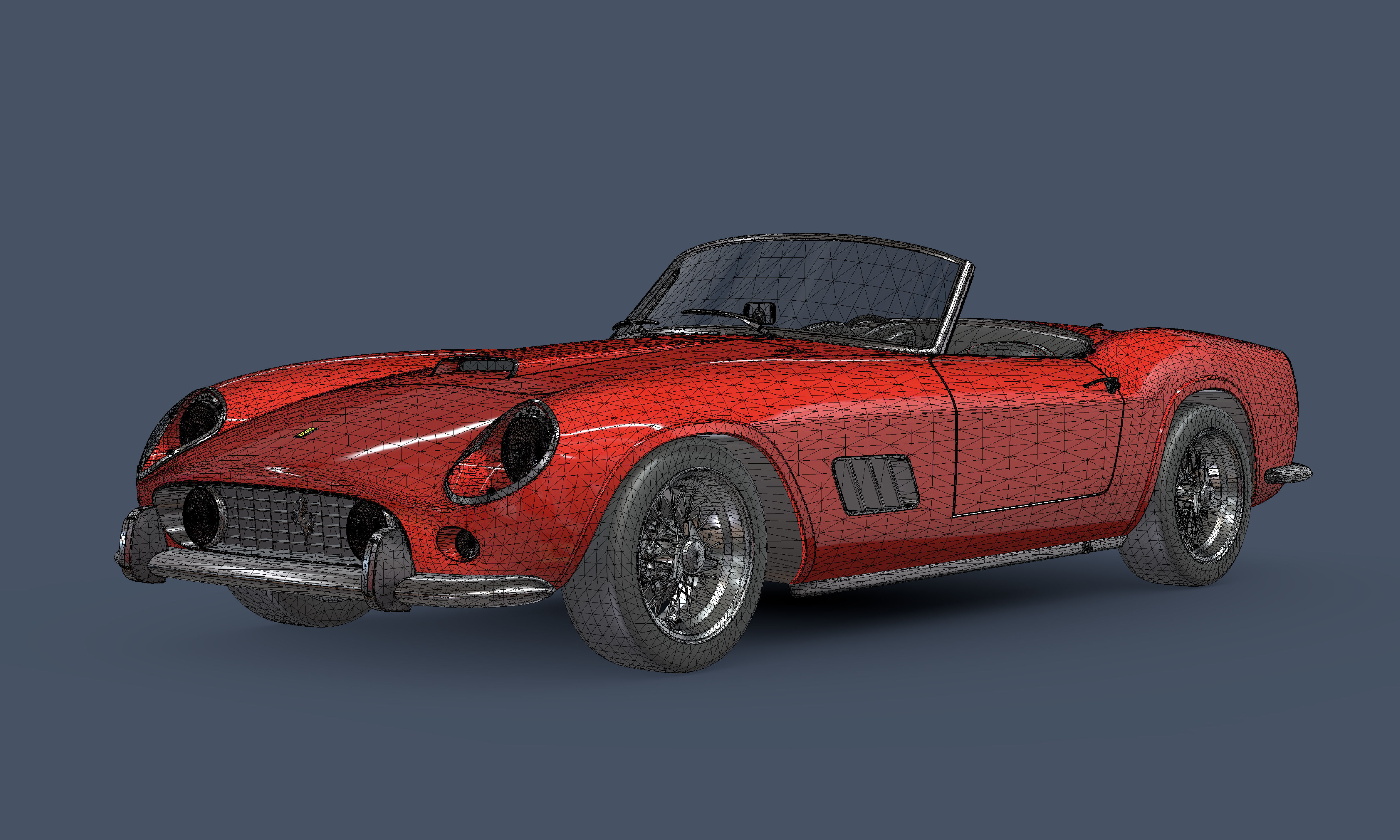 Ferrari 250 GT California Spyder - 1960-1963 3D model | CGTrader