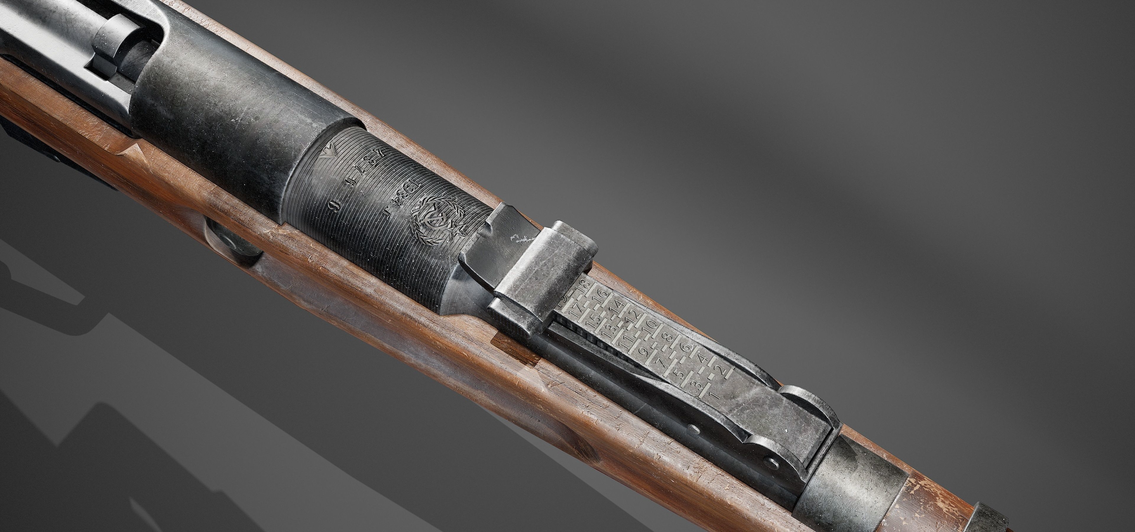 3D model Mosin Nagant sniper rifle low-poly game ready 3D model VR / AR ...