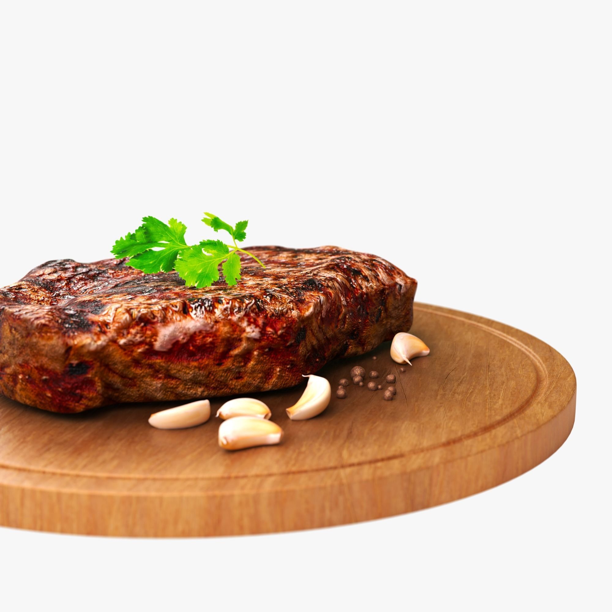 Meat steak 3D model | CGTrader