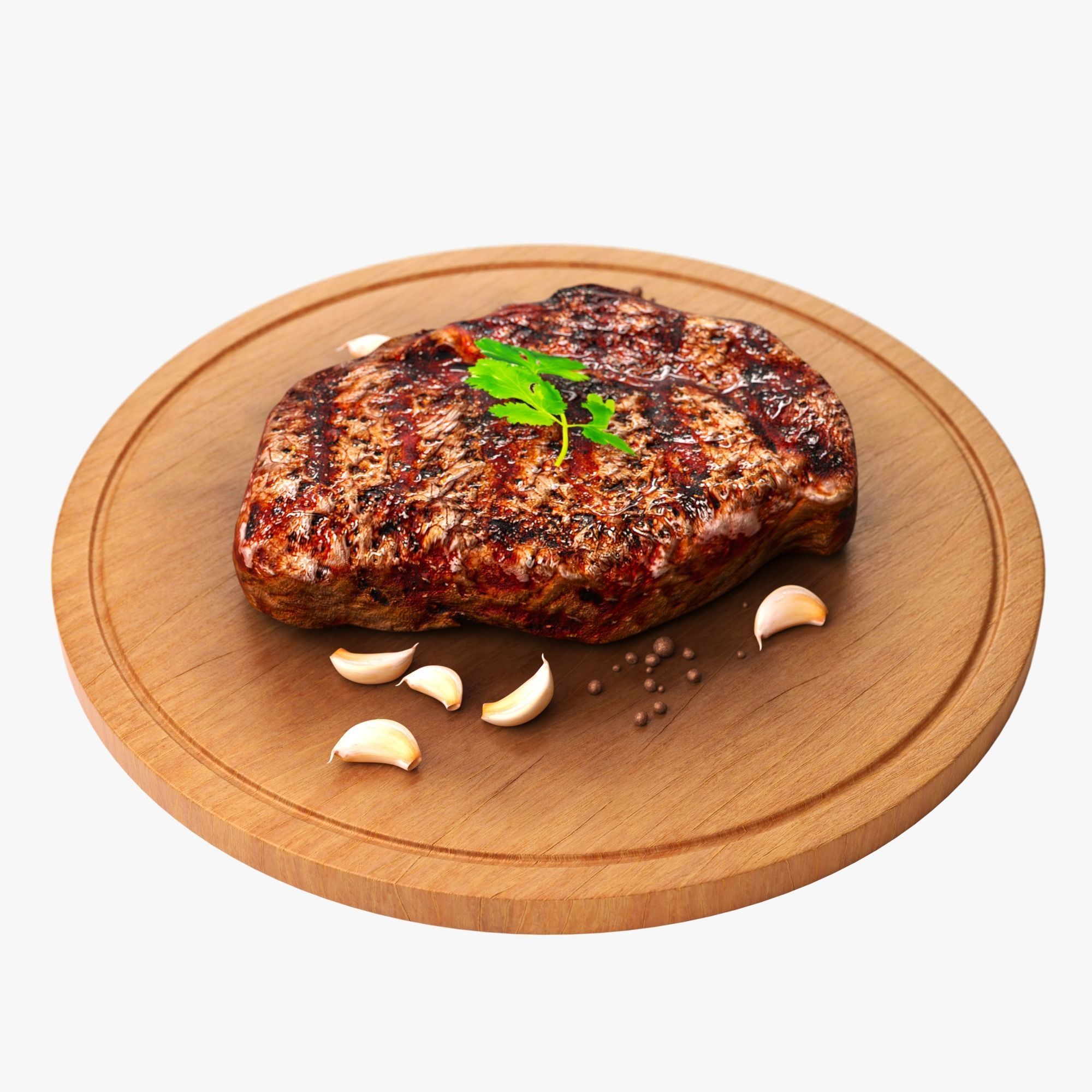 Meat steak 3D model | CGTrader