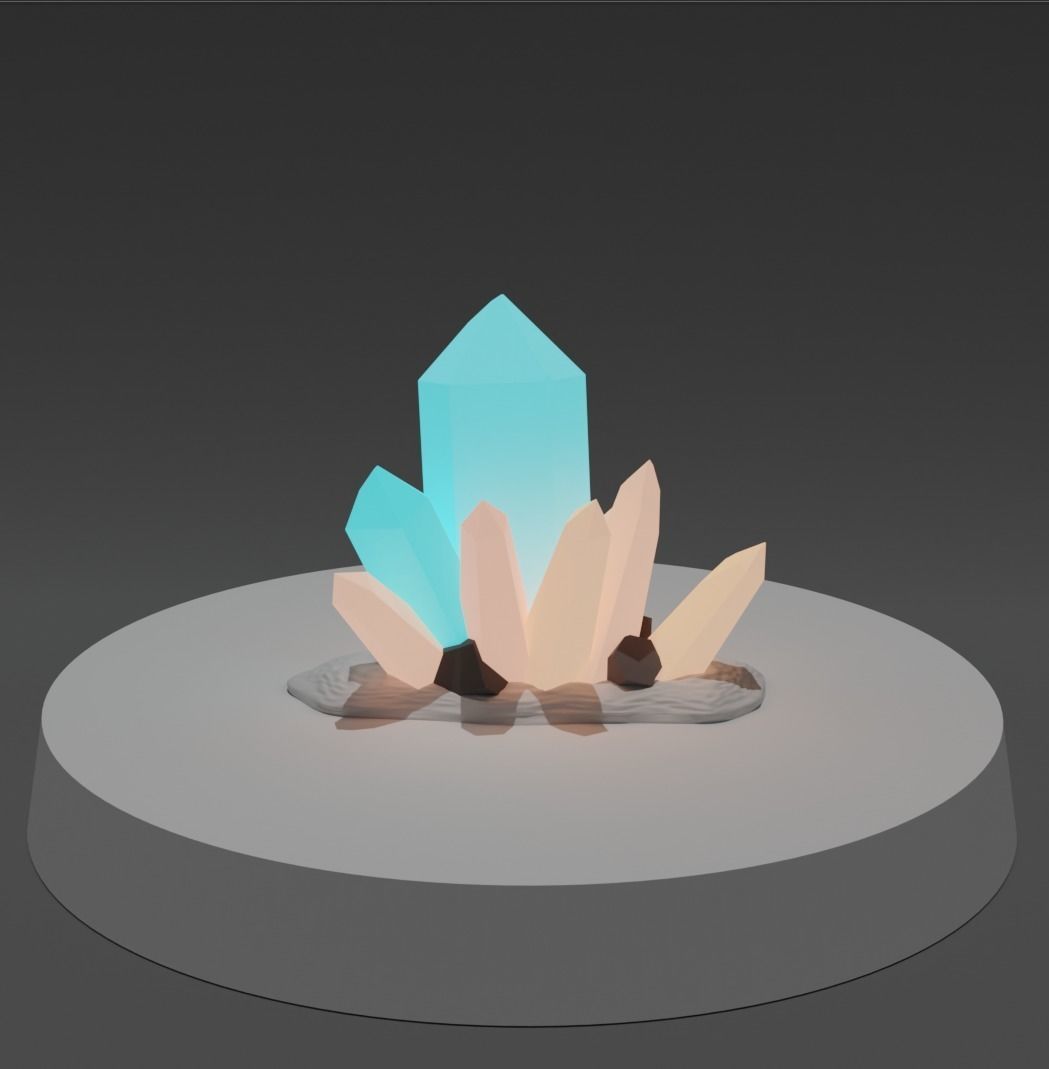CRYSTALS PACK 1 3D model 3D printable | CGTrader
