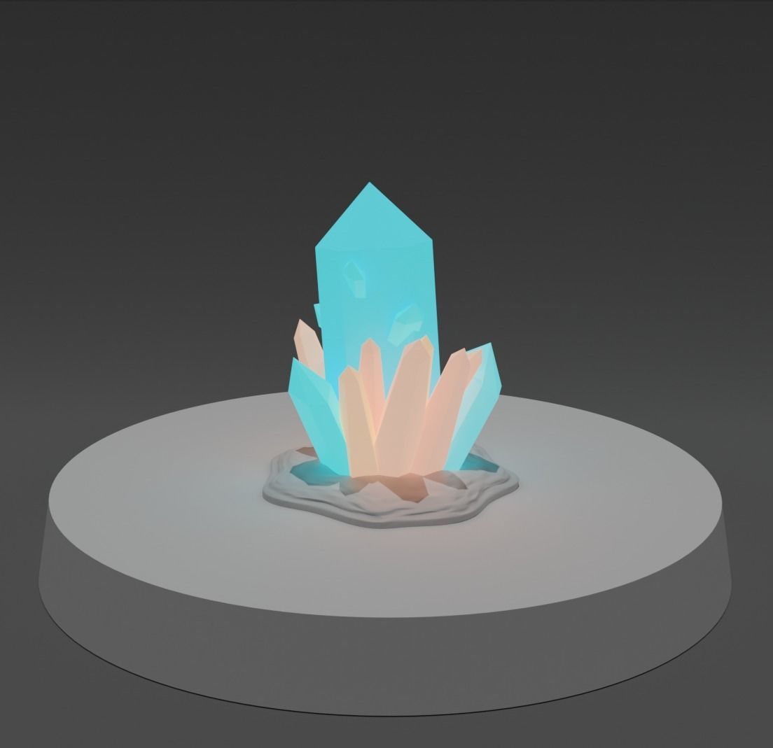 CRYSTALS PACK 1 3D model 3D printable | CGTrader