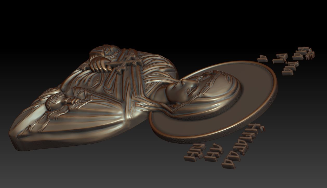 Mary Magdalene 3D model 3D printable | CGTrader