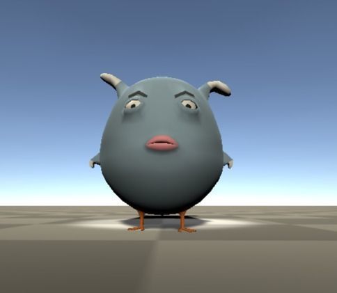 3D Animated Fantasy Creature free VR / AR / low-poly 3D model animated ...