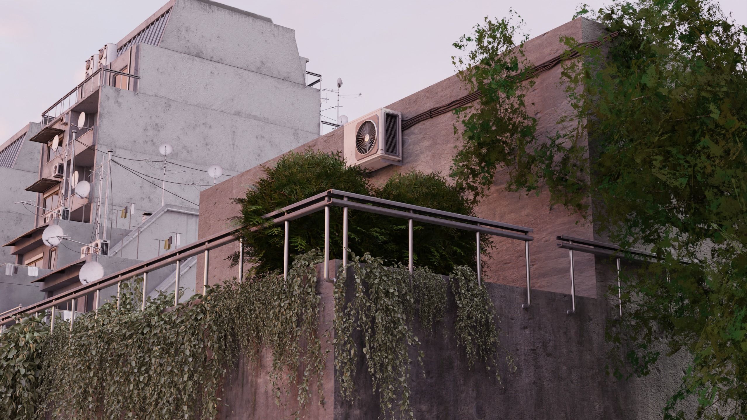 Car Environment Scene 3D Blender File And FBX File 3D model | CGTrader