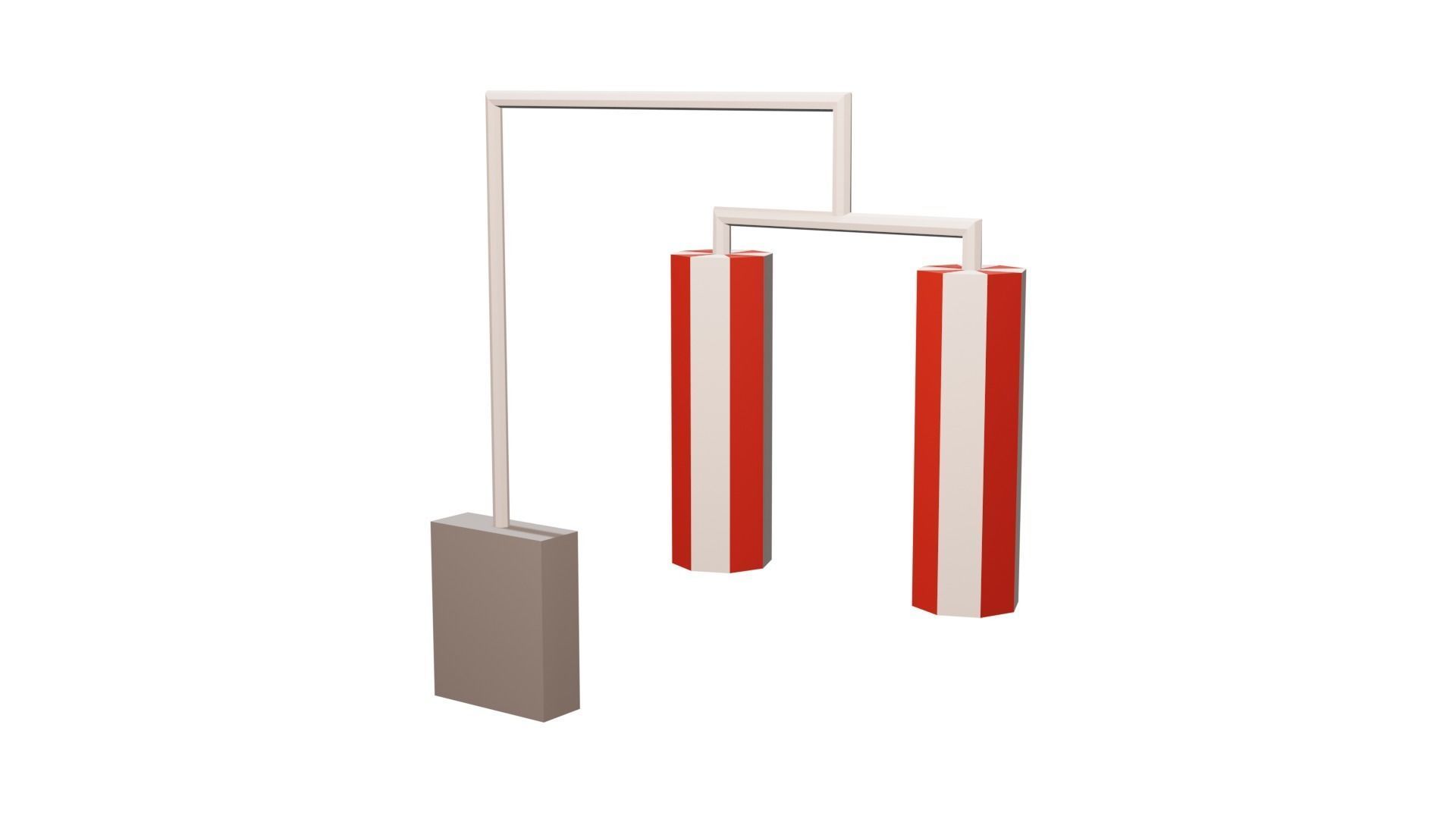 3D model 3D Lowpoly Game Obstacles Set VR / AR / low-poly | CGTrader