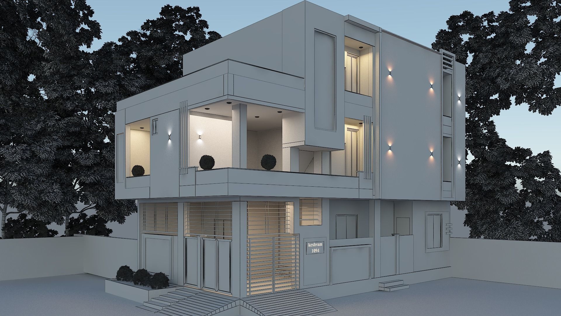 3d exterior rendering design 3D model | CGTrader