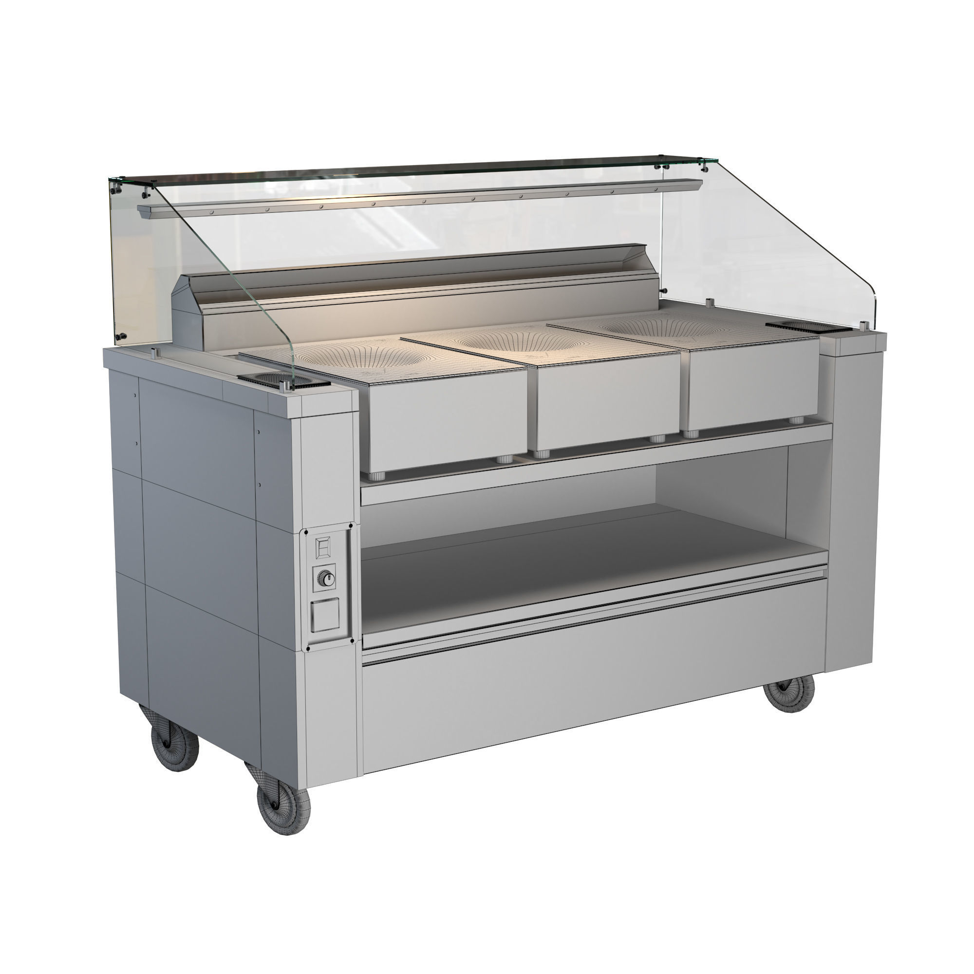 Visio Show-cooking 3D model | CGTrader