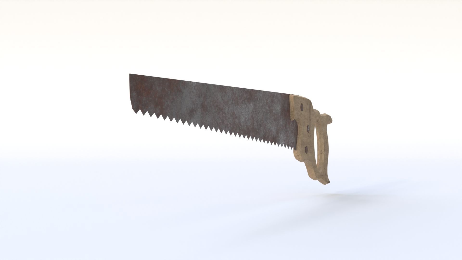 3D model Hand Saw VR / AR / low-poly | CGTrader