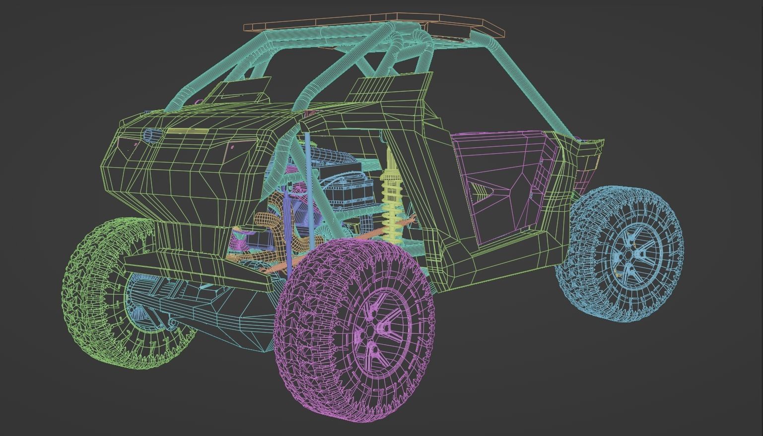 3D model Off-road Buggy PBR 3D model VR / AR / low-poly | CGTrader