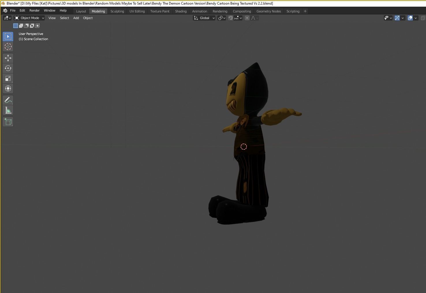 3D model Bendy The Demon Cartoon BATDR VR / AR / low-poly | CGTrader