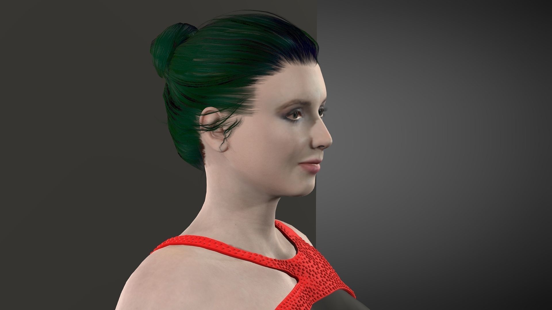 3D model Karen Gillan VR / AR / low-poly | CGTrader