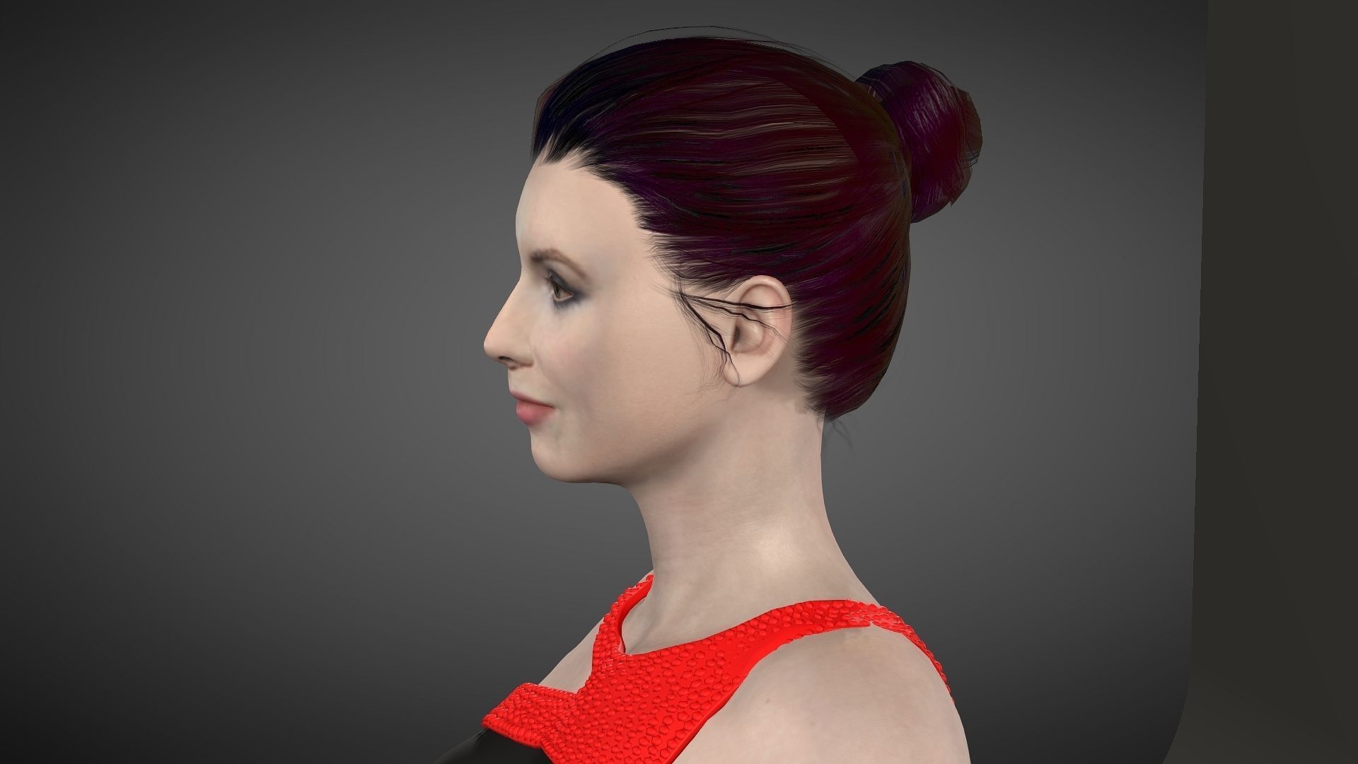 3D model Karen Gillan VR / AR / low-poly | CGTrader