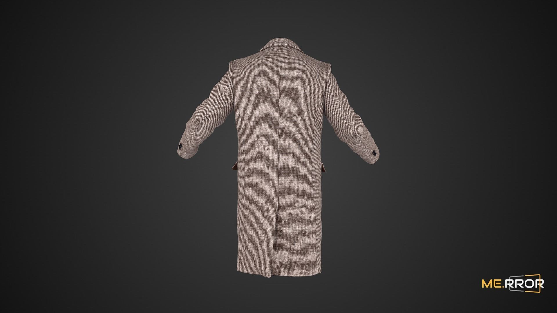 Herringbone Coat 3D model | CGTrader