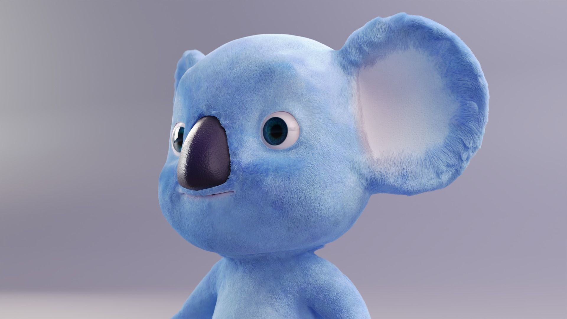 Koala Cartoon Model 3D model | CGTrader
