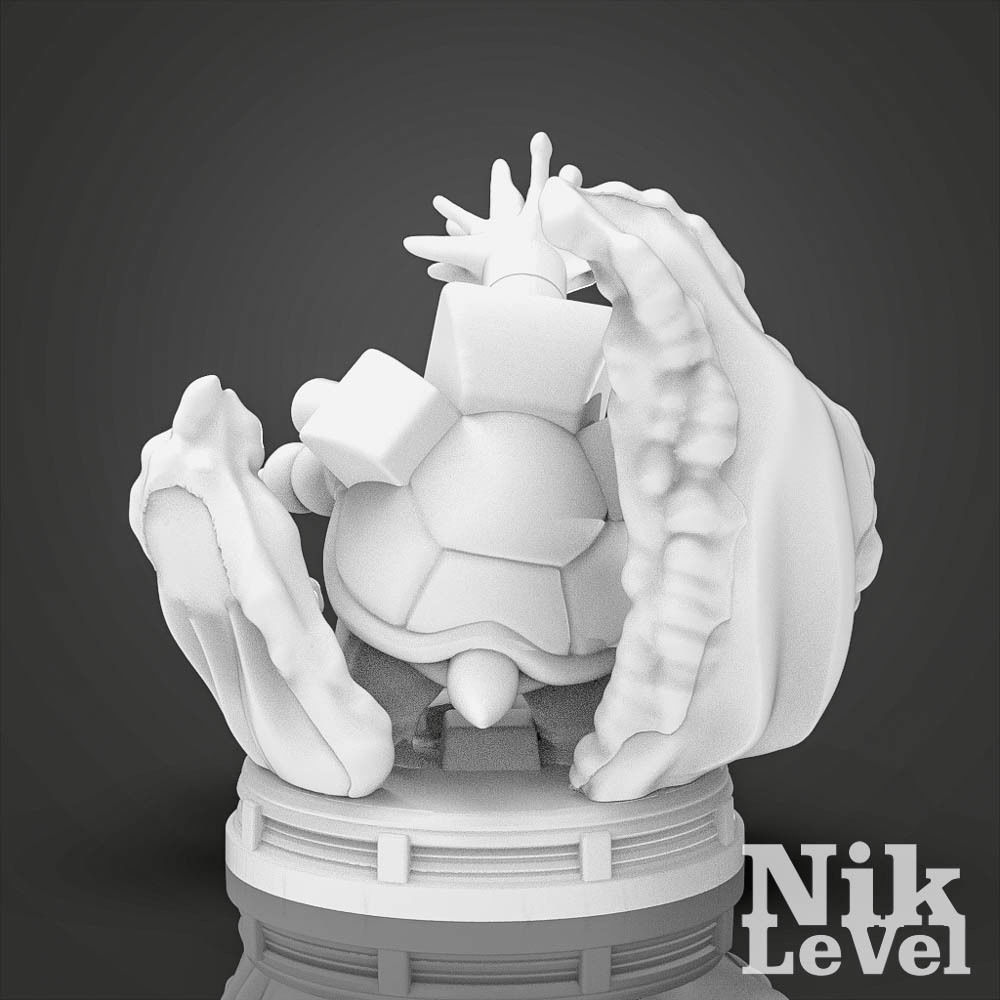 Blastoise Pokemon 3D Printable 3D model 3D printable | CGTrader