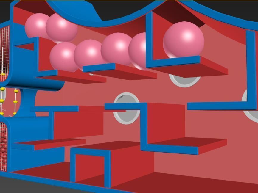 Maze ball pool 3D model | CGTrader